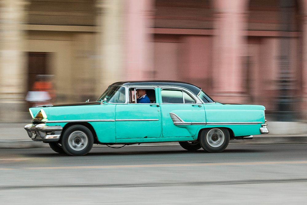 Cuba, Havana. Vintage 1955 Mercury Monterey 4-door sedan - Partners Art ...
