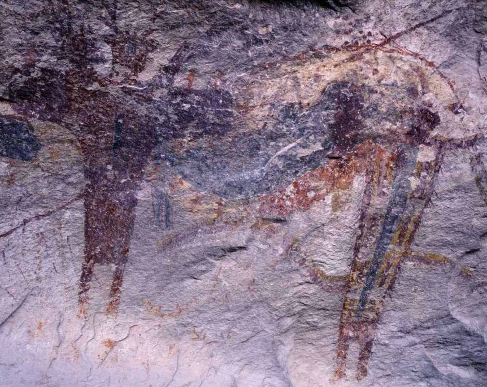 TX, Seminole Canyon Pictographs in Panther Cave - Art De Coeur